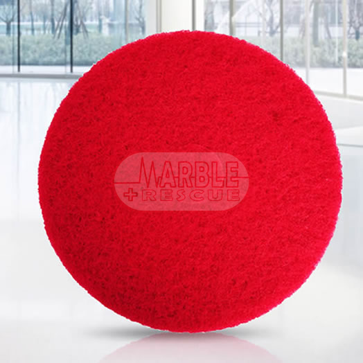 3M RED PAD 17 INCH – Marble Rescue – Stone Restoration, Maintenance ...
